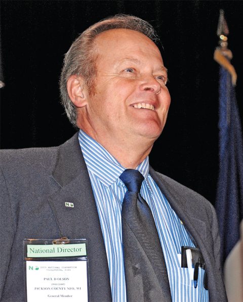 Olson Announces Re-election Bid for President - National Farmers